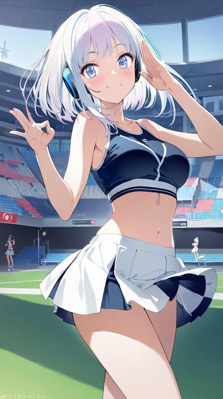 へそ出しアイドル | ゃ㈒㏸︎︎︎︎giga @AIイラスト術師 | イロミライ（ベータ）-iromirai-AIイラスト・AIフォト・AIグラビア専用の投稿サイト-