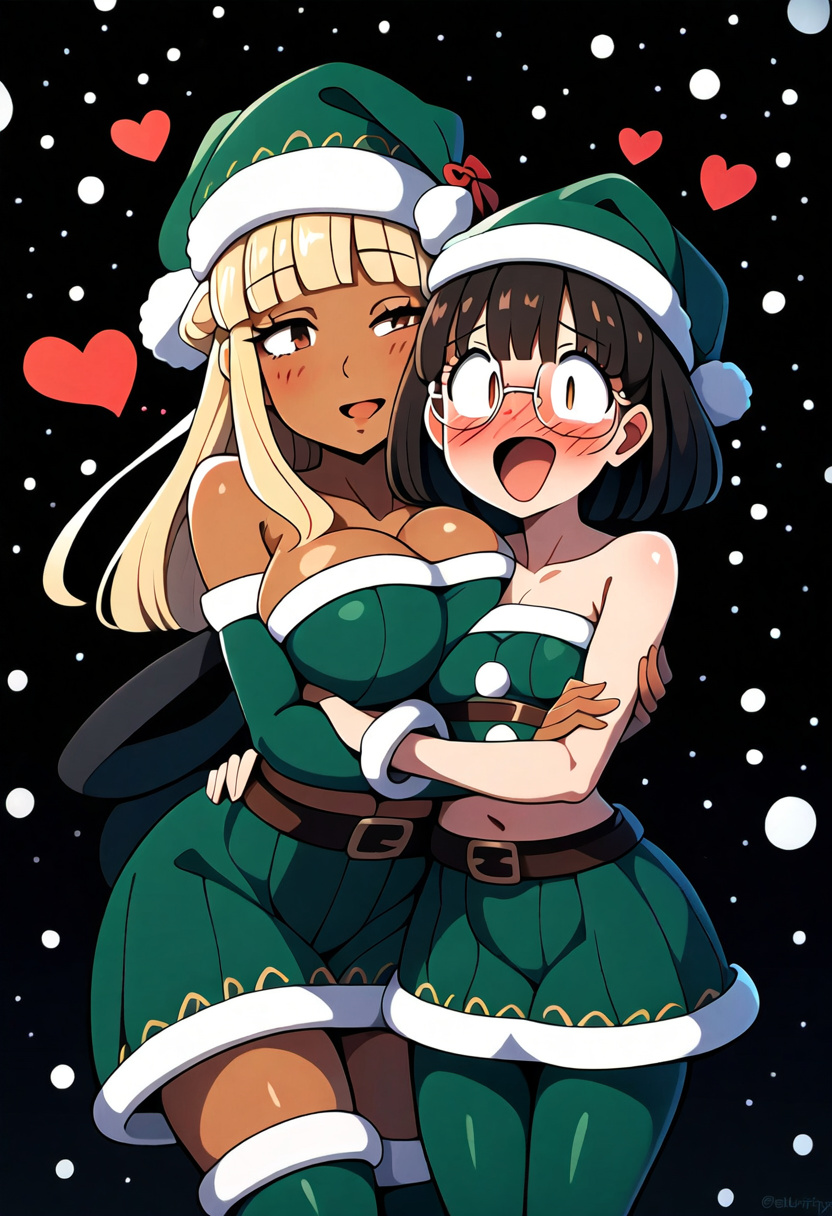 看板娘160 サンタコス6「市ノ瀬ののか」 | うp主(仮名)＠AIイラスト投稿、VOICEROID解説投稿してます。 | イロミライ（ベータ）-iromirai-AIイラスト・AIフォト ...