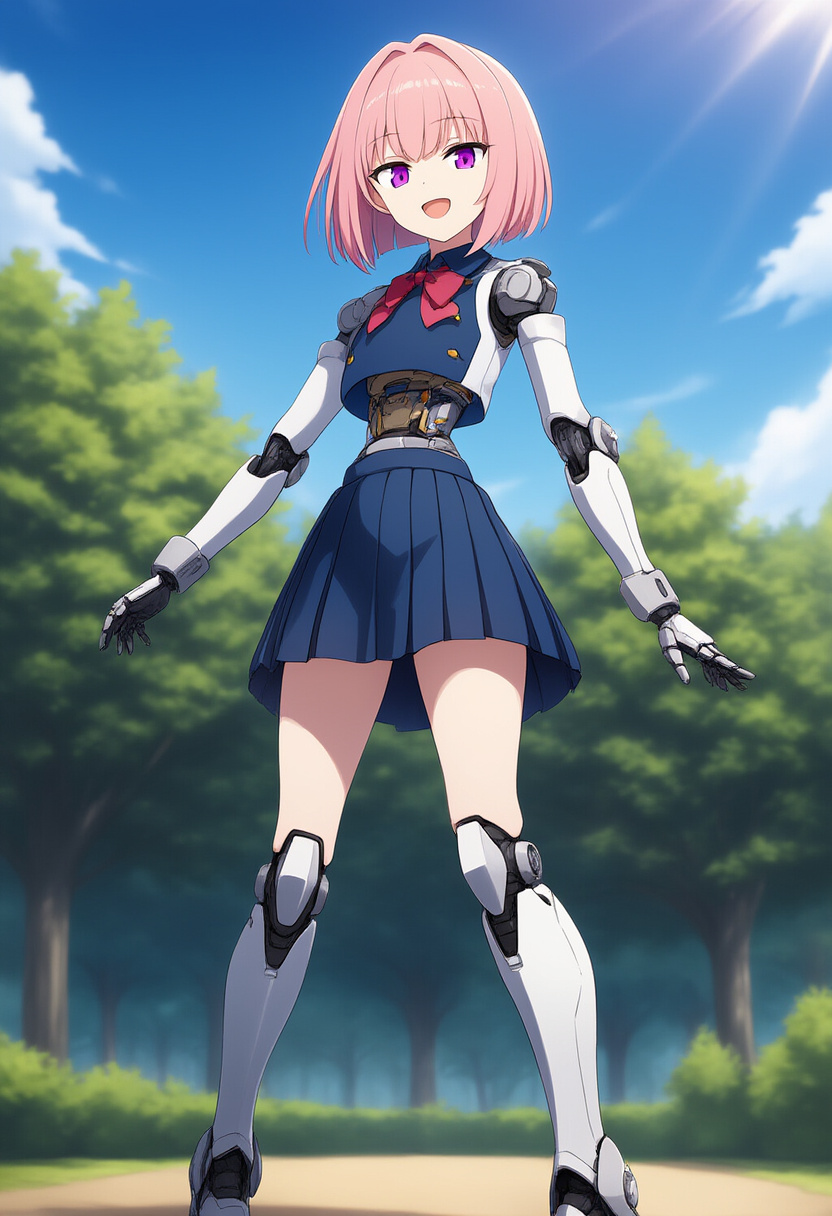 看板娘274 キャラクター紹介「緋鐵亜唯」 | うp主(仮名)＠AIイラスト投稿、VOICEROID解説投稿してます。 | イロミライ（ベータ）-iromirai-AIイラスト・AIフォト ...