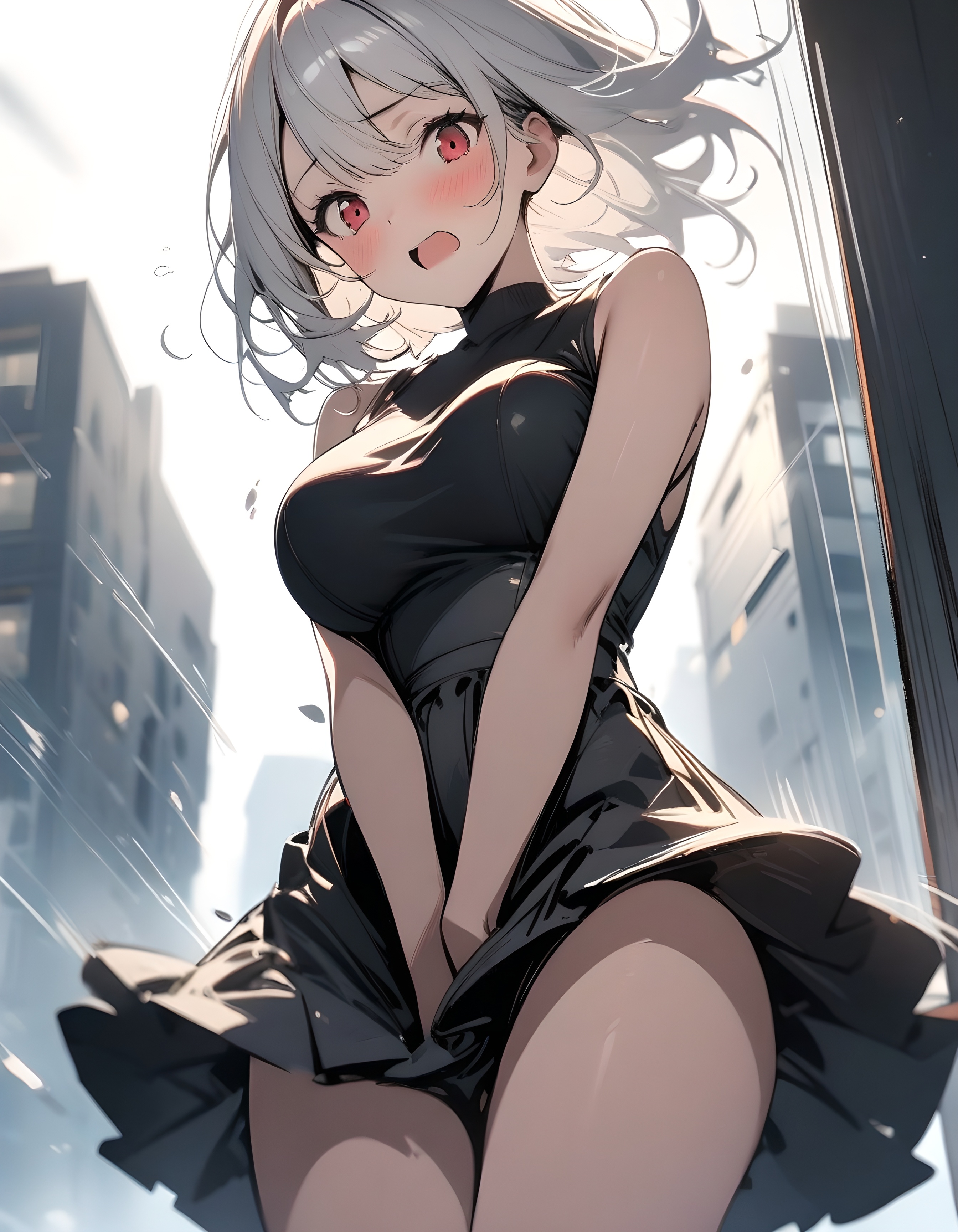 悪戯な風 | T2 AI WORKS | イロミライ（ベータ）-iromirai-AIイラスト・AIフォト・AIグラビア専用の投稿サイト-