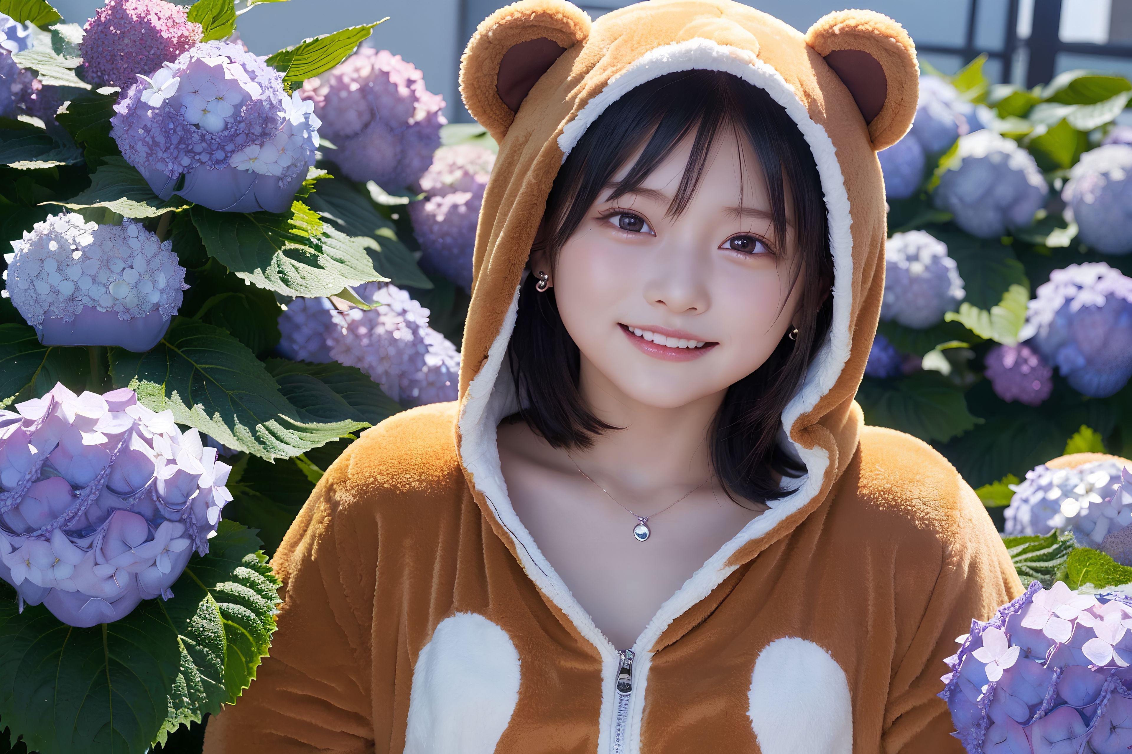 着ぐるみ美少女 | poruru | イロミライ（ベータ）-iromirai-AIイラスト・AIフォト・AIグラビア専用の投稿サイト-